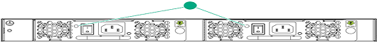 Power supply and fan assembly status LEDs