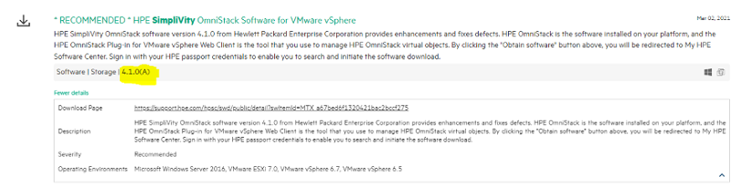 Document Display | HPE Support Center