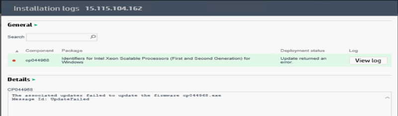 Document Display | HPE Support Center