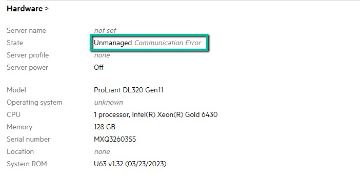 Document Display | HPE Support Center