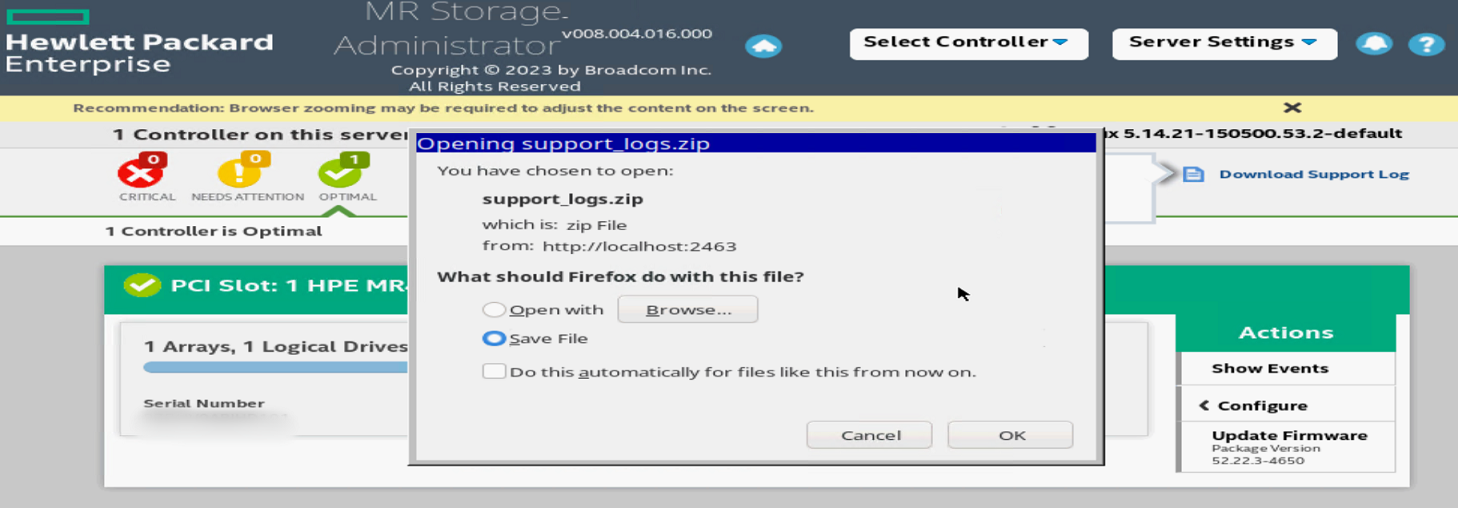 Document Display | HPE Support Center